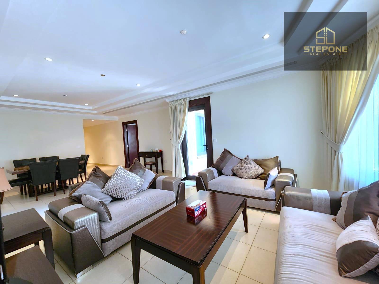 SURROUNDED BY STUNNING BEAUTY | 1 BEDROOM F.F – stepone.com.qa